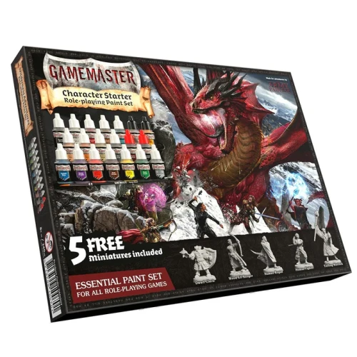 GameMaster: Character Paint Set - Sklep internetowy Pan Mysza