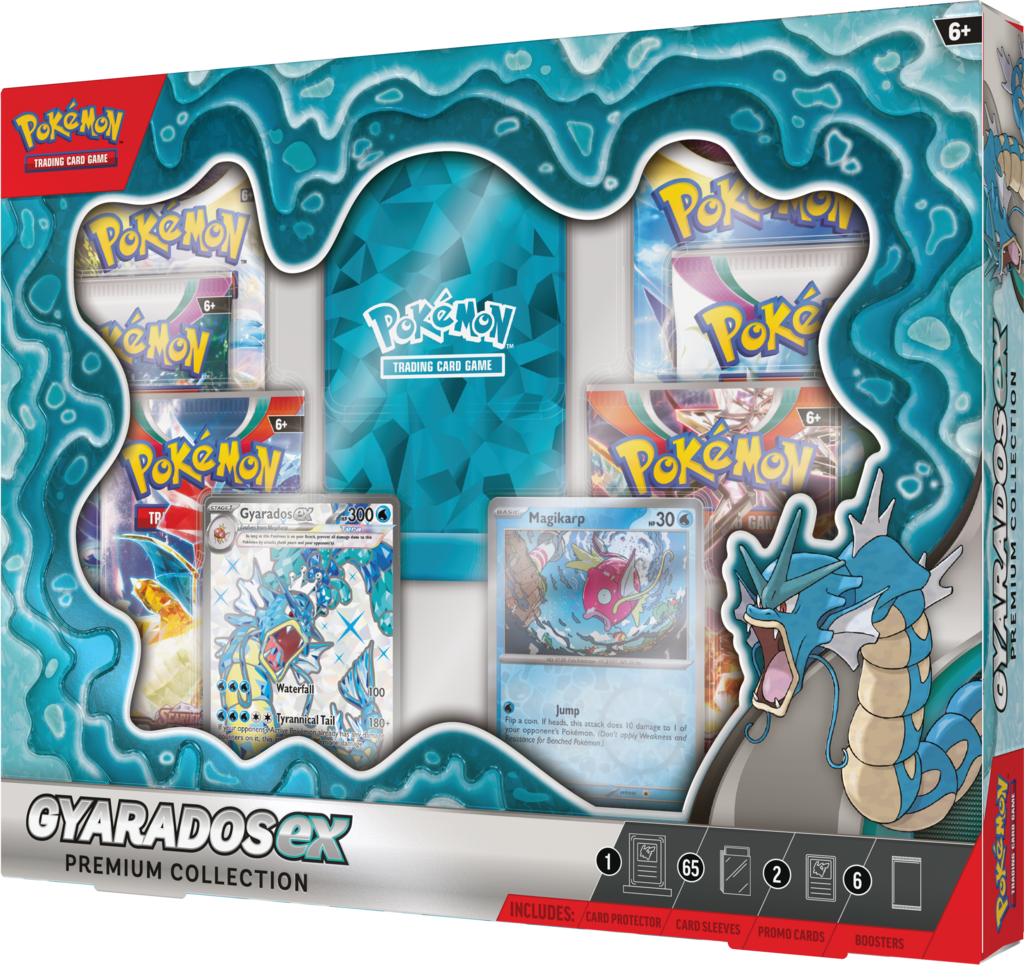 Pokemon TCG: Gyarados Ex Premium Collection - Sklep internetowy Pan Mysza